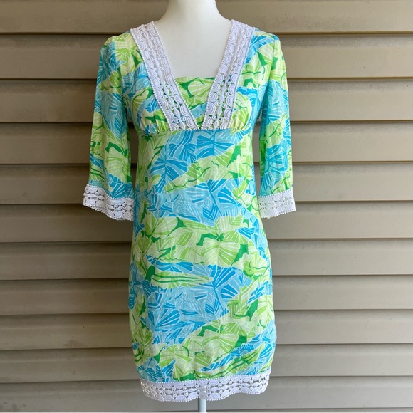 Lilly Pulitzer | Dresses | Lilly Pulitzer Sherman Tunic Dress In Gator ...